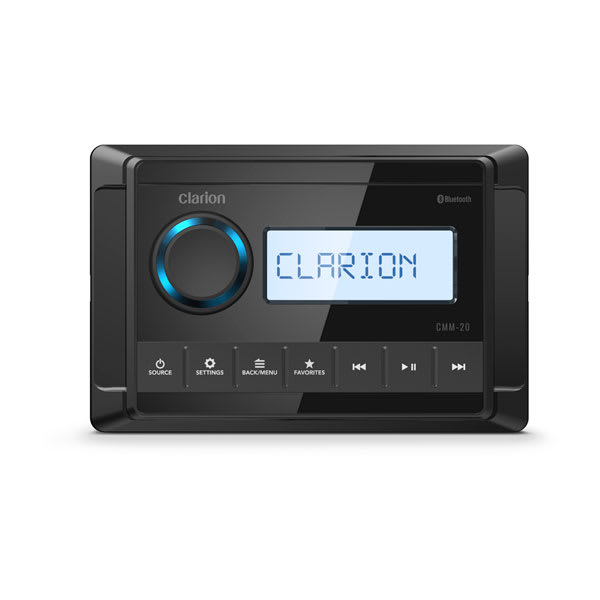 Clarion Marine Source Unit with LCD Display | Garmin