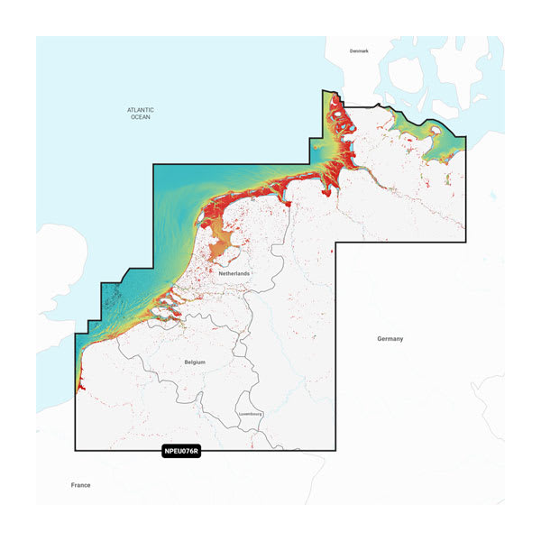 Garmin - Navionics Marine Charts | Benelux & Germany, West