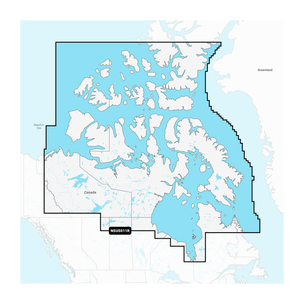 Garmin Navionics+™ Canada North - Lakes, Rivers and Coastal Marine Charts