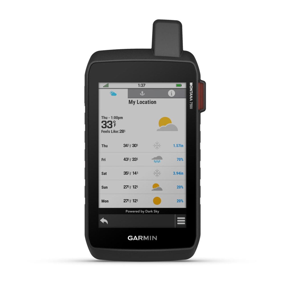 Garmin Montana® 750i | Handheld Hiking GPS with Camera & inReach®