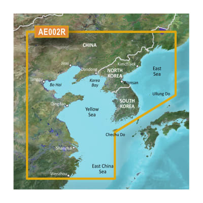 Yellow Sea Coastal Charts | Garmin
